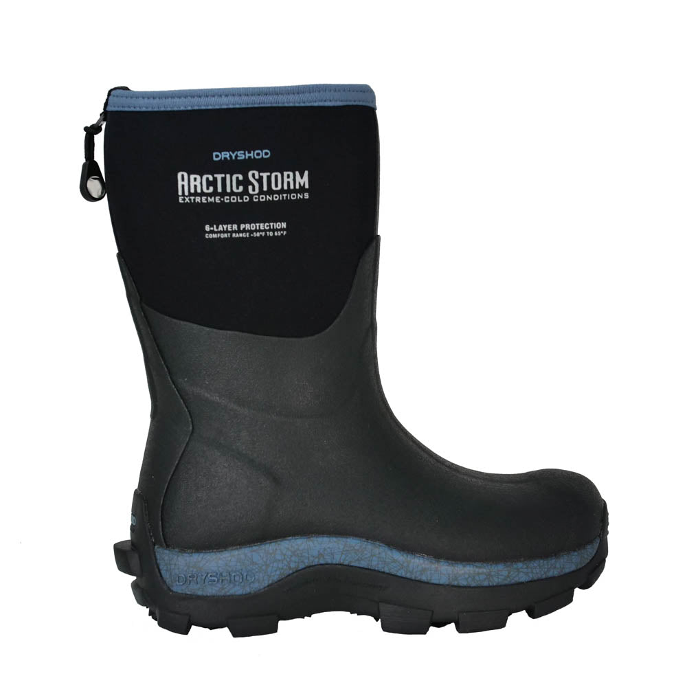 Women's Arctic Storm Mid Black/Blue – Dryshod Canada